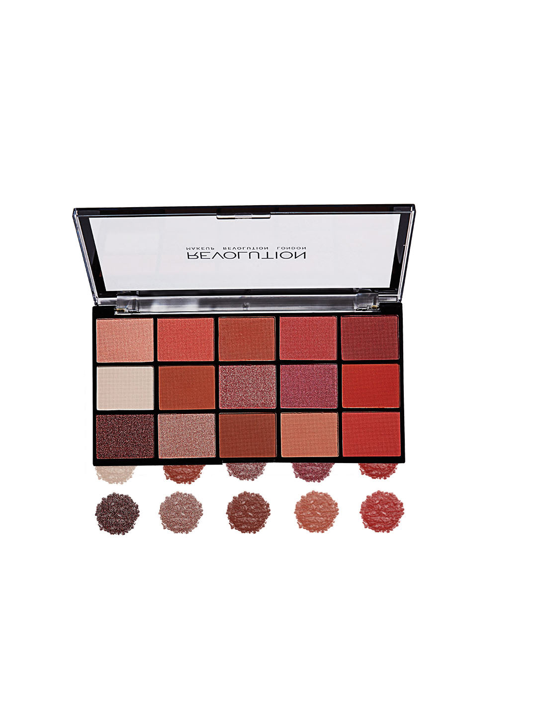 Shop Makeup Revolution Reloaded Eyeshadow Palette Red Alert online at ...