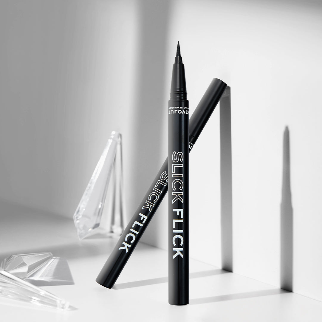 Shop Revolution Relove Slick Flick Eyeliner Black online at HOKMakeup ...