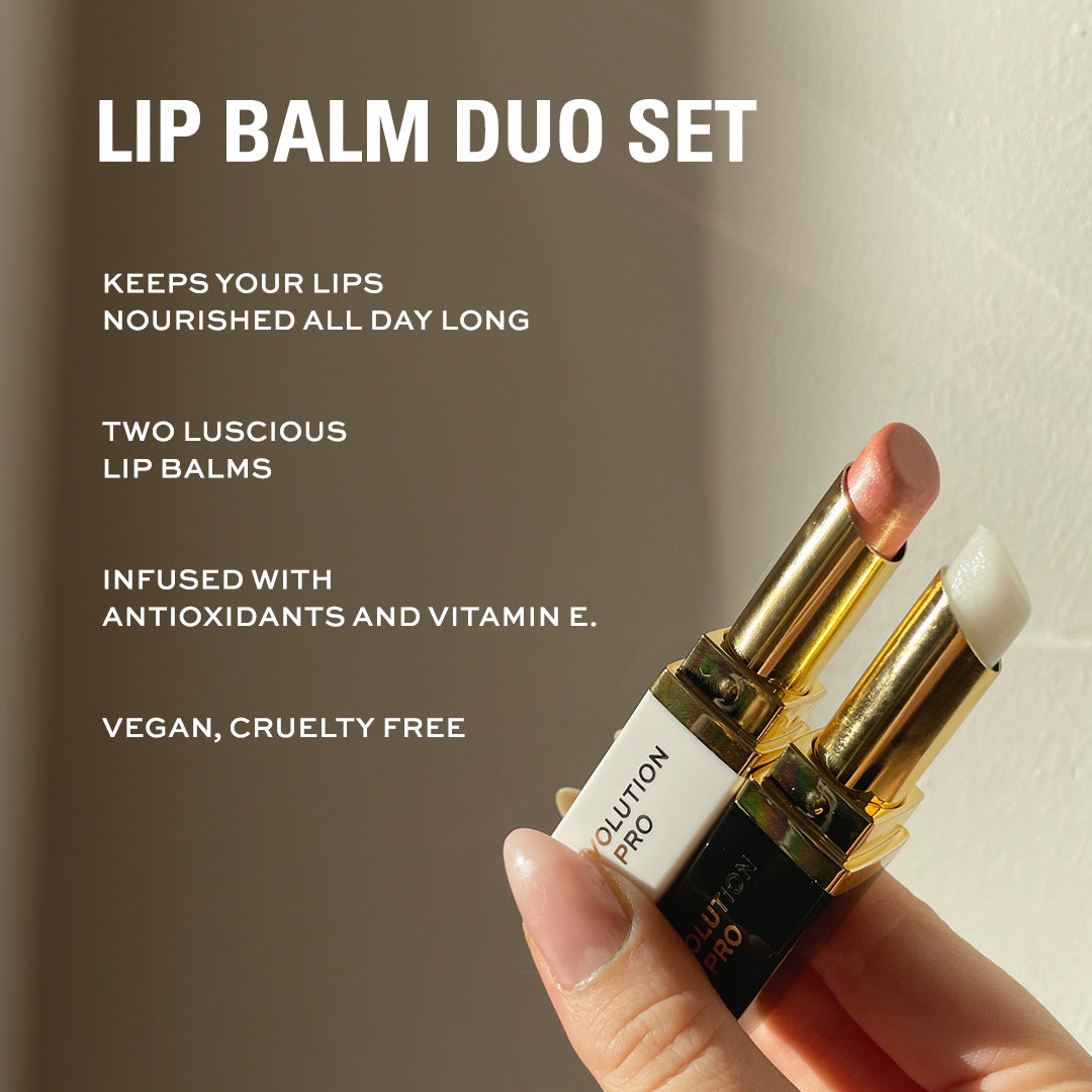 Revolution Pro Lip Balm Duo Set – HOK Makeup