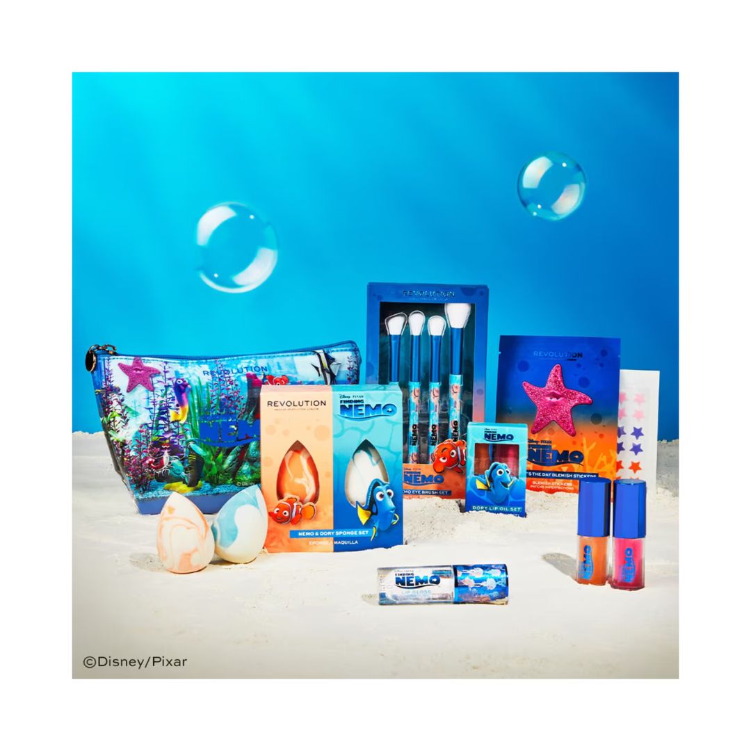 Disney Pixar’s Finding Nemo x Revolution Nemo Brush Set – HOK Makeup