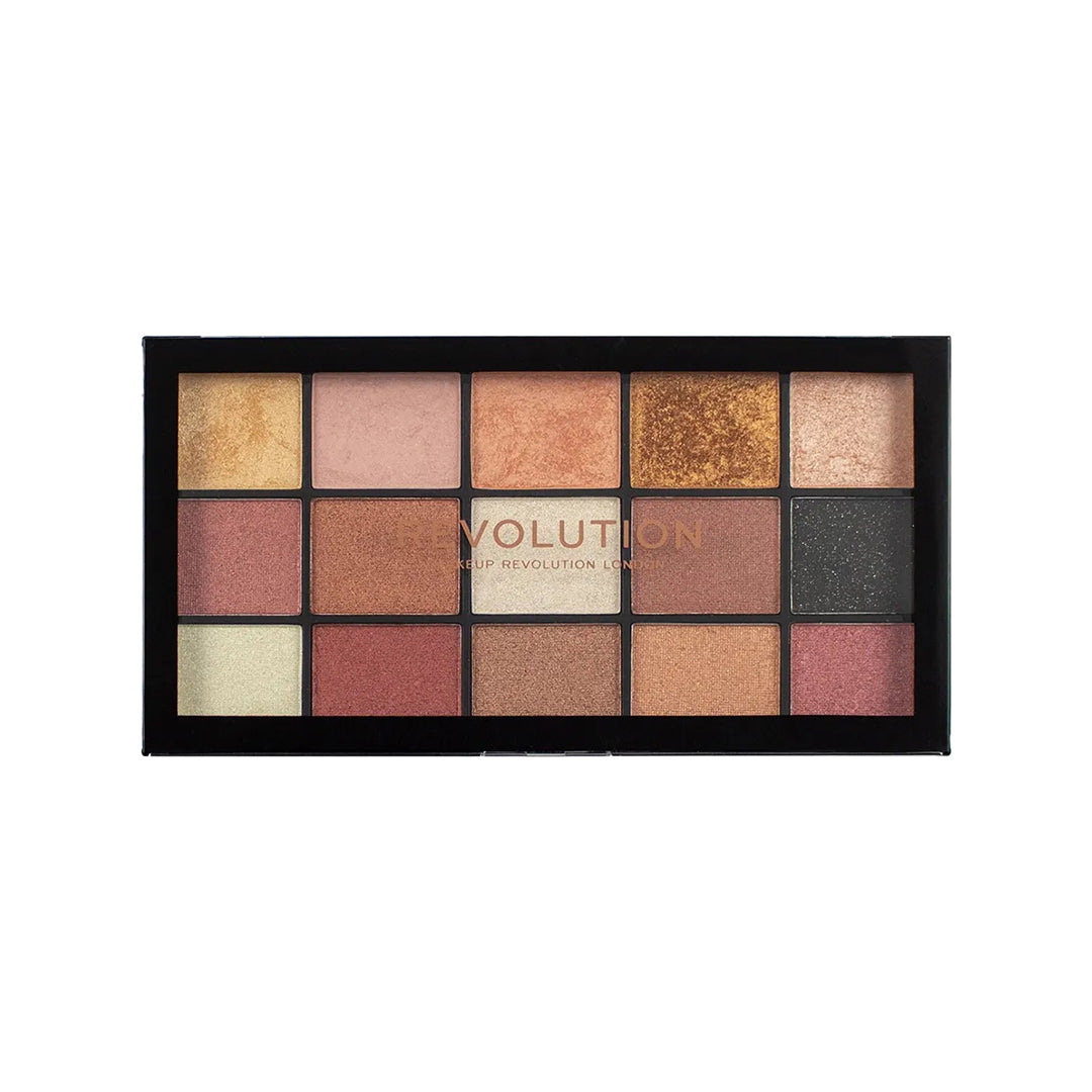 Shop Makeup Revolution Reloaded Eyeshadow Palette Red Alert online at ...