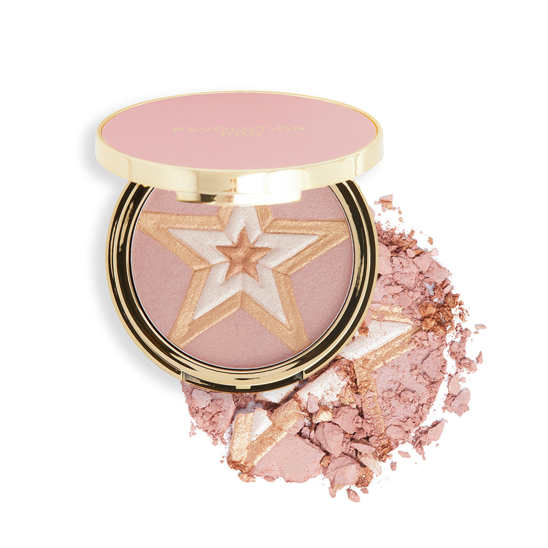 Buy Makeup Revolution Pro Iconic Blush & Highlight Party - HOK Makeup