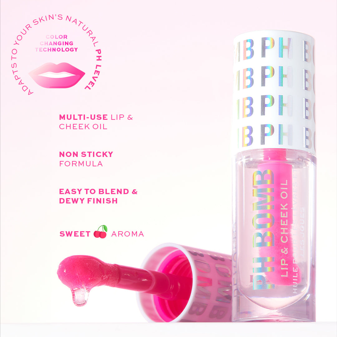Buy Makeup Revolution PH Bomb Lip & Cheek Oil Universal - HOK Makeup