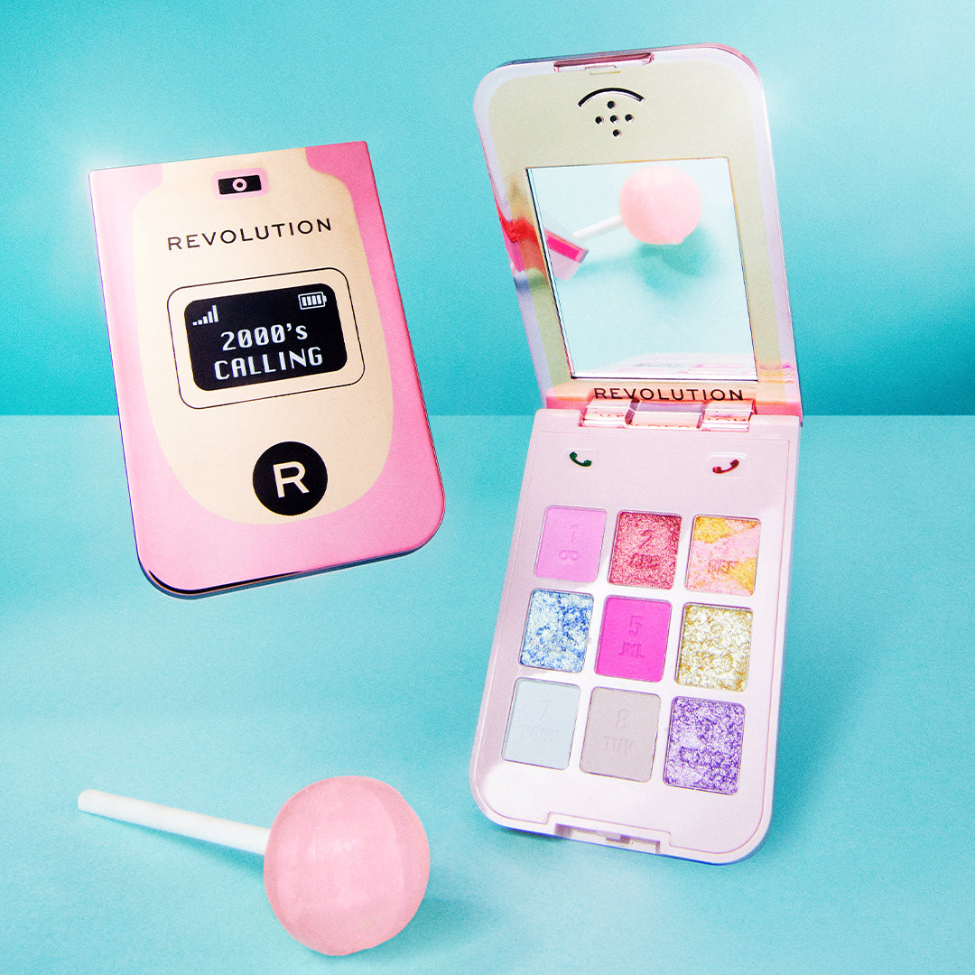 Buy Makeup Revolution Y2k Baby Flip Phone Palette Online - HOK Makeup