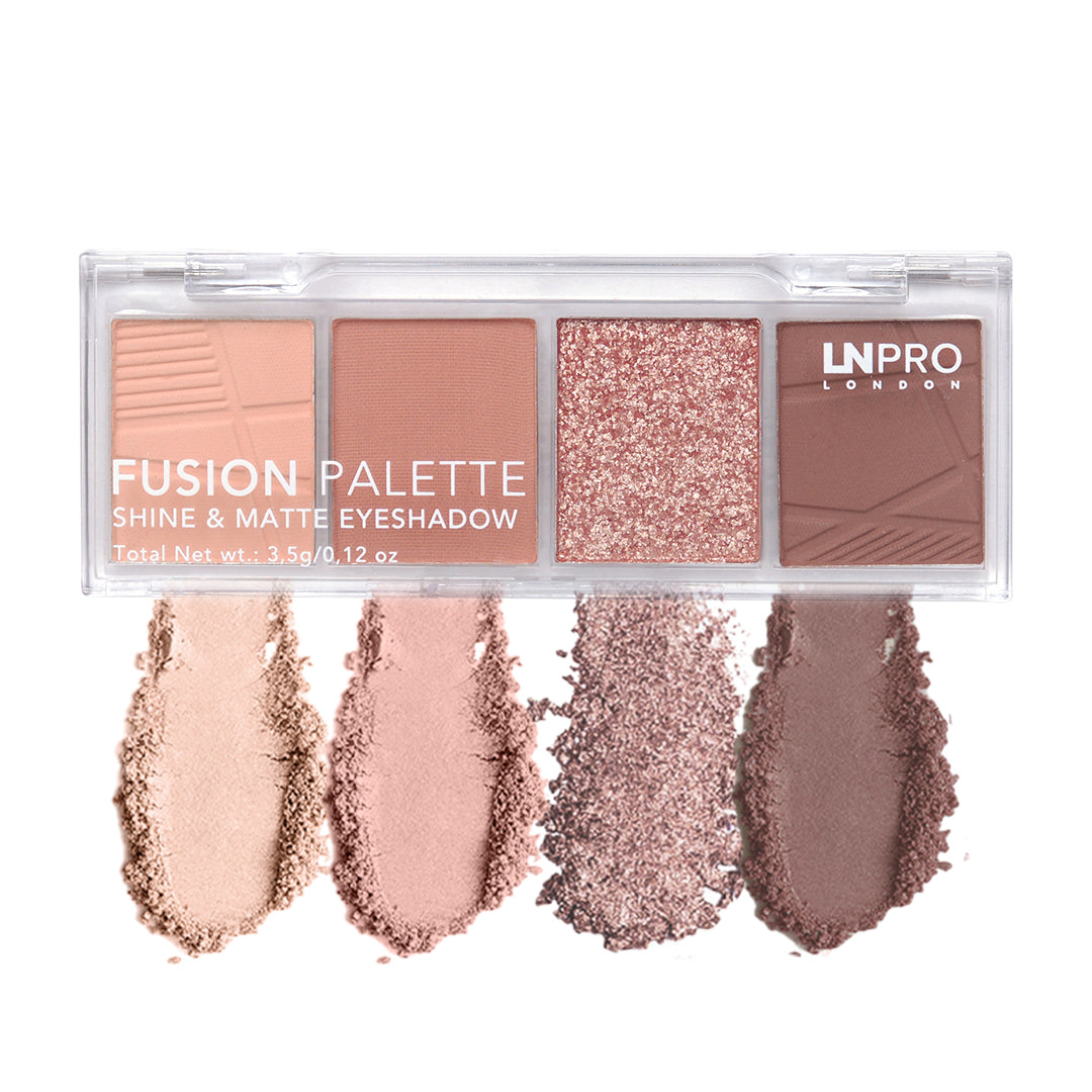 Buy LN Pro Fusion Eyeshadow Palette - Shine & Matte - HOK Makeup