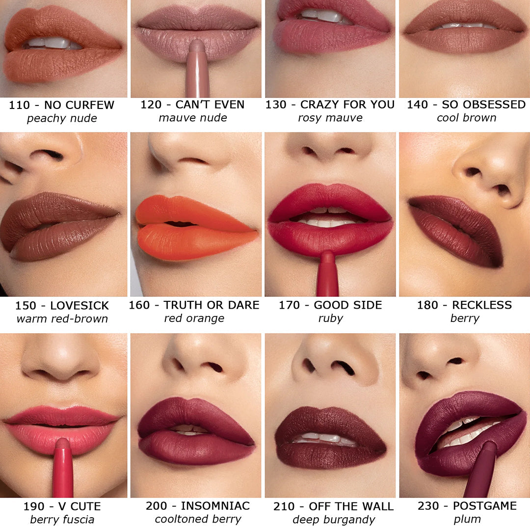 Milani Ludicrous Matte Lip Crayon – HOK Makeup