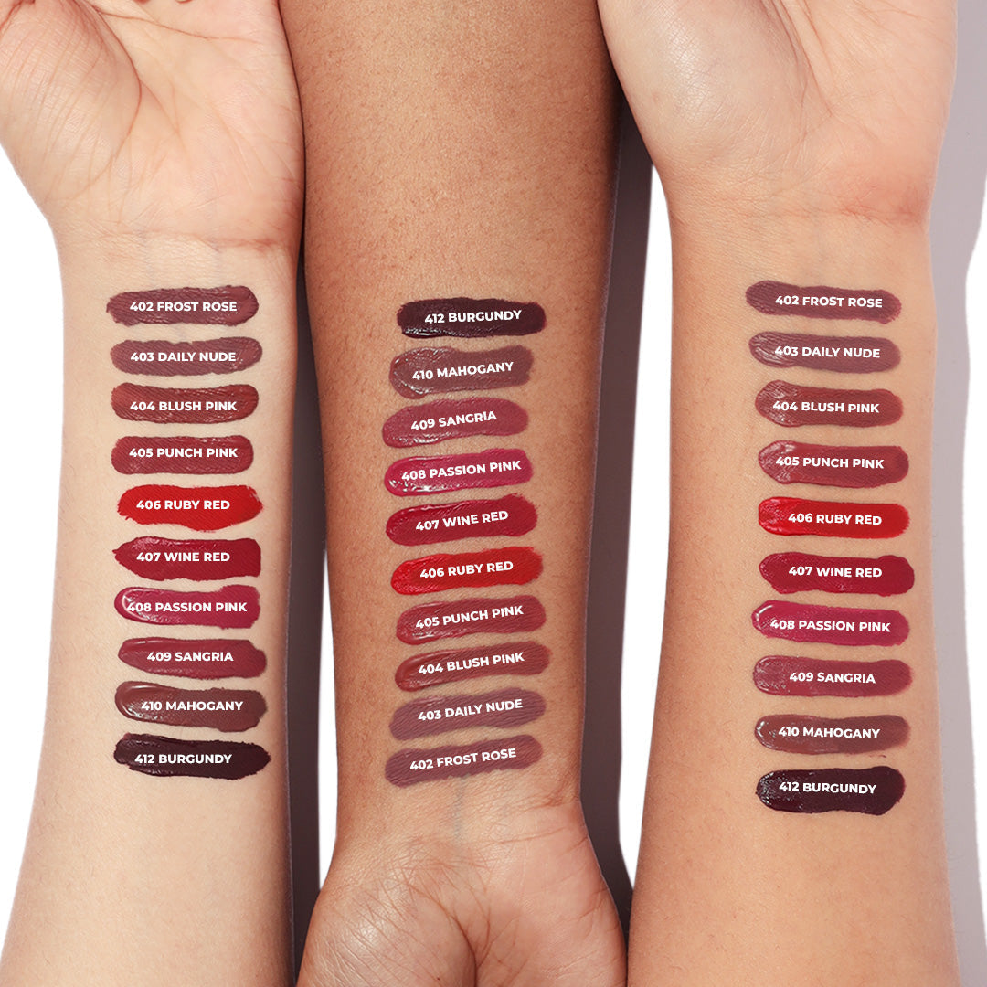 Shop LAMEL Posh Matte Liquid Lip Stain - Matte Lipstick - HOK Makeup