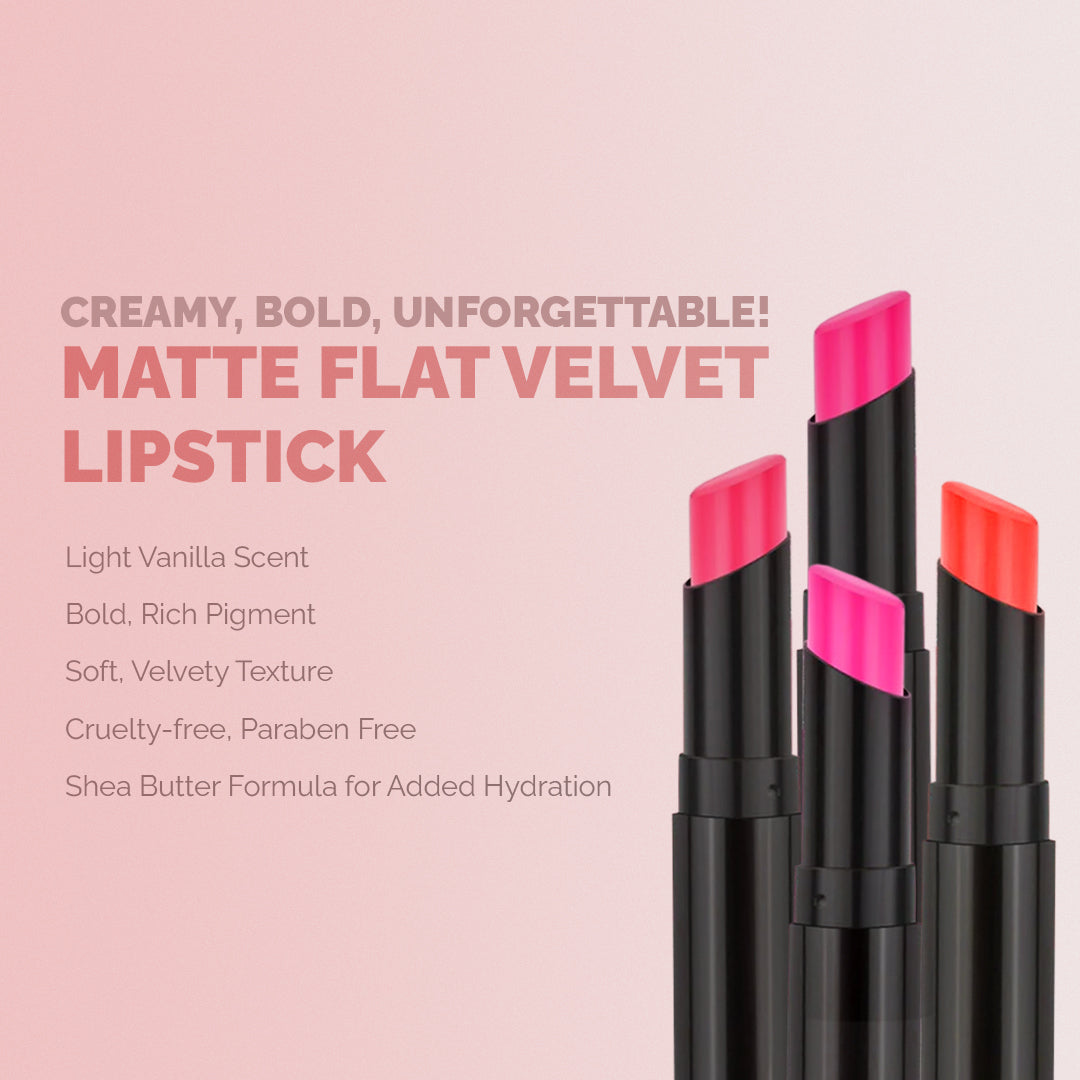 Shop L.A. Girl Matte Flat Velvet Lipstick - Matt Finish - HOK Makeup
