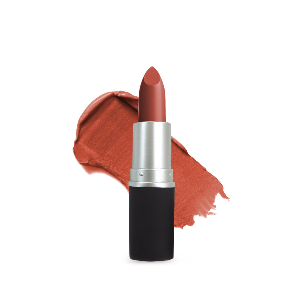 Rosy Gold Red Cinamon Matte Lipstick – HOK Makeup